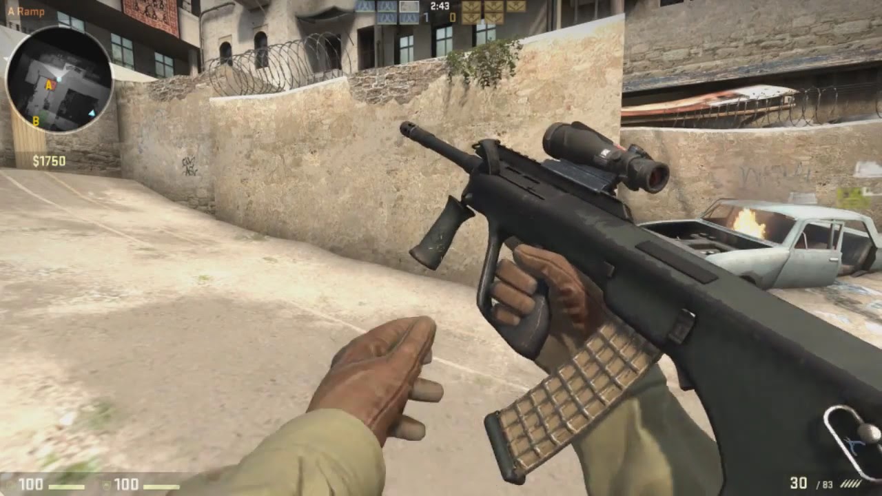 AUG Contractor - Counter Strike Go Skin - YouTube