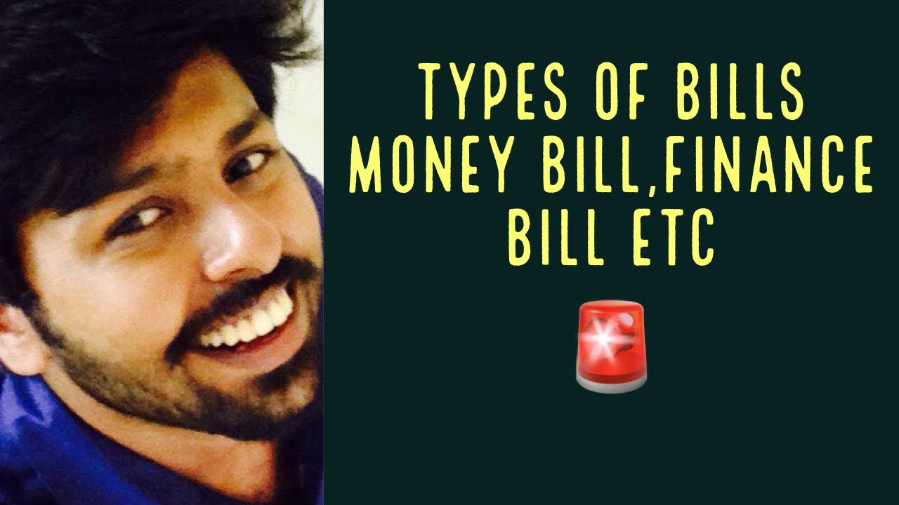 🔥🔥Types of bills Indian parliament:Ordinary Bill, Money Bill,Finance ...