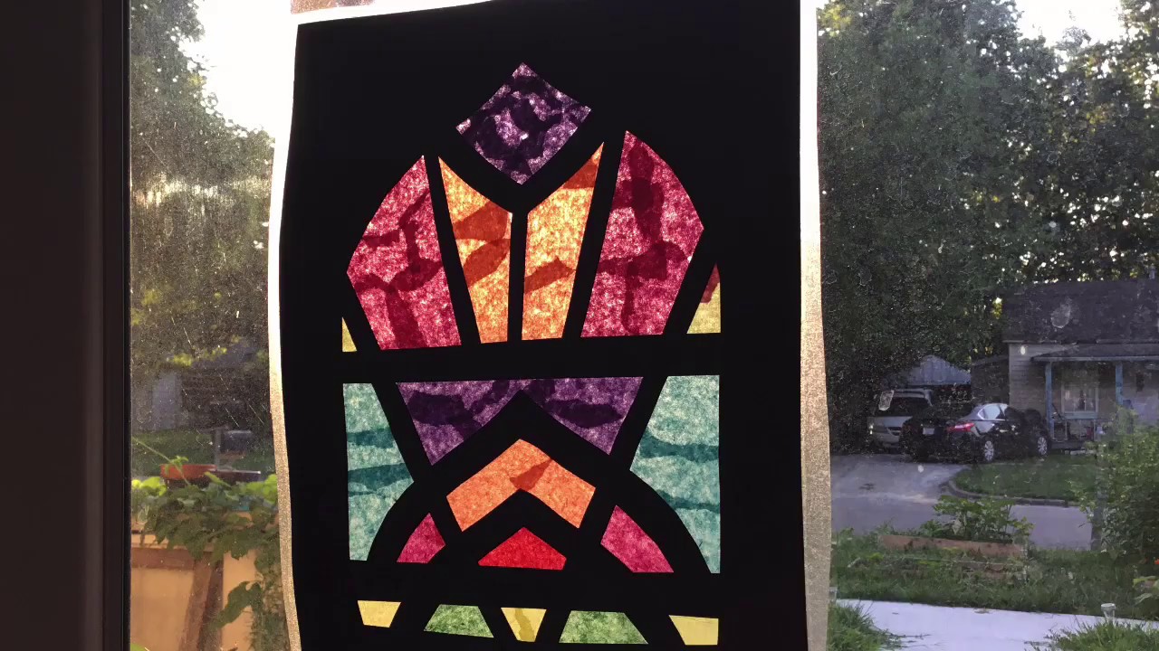 Stained Glass Tutorial Supplies - YouTube