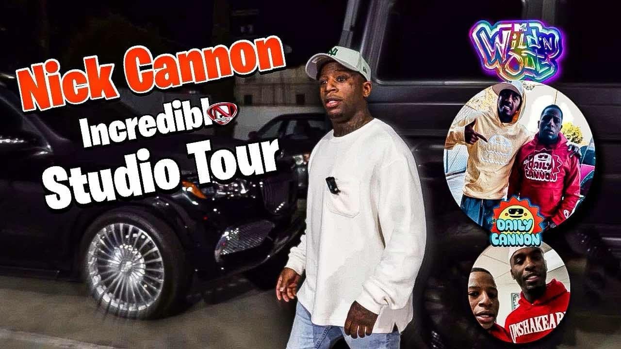 Nick Cannon Studio Tour - YouTube