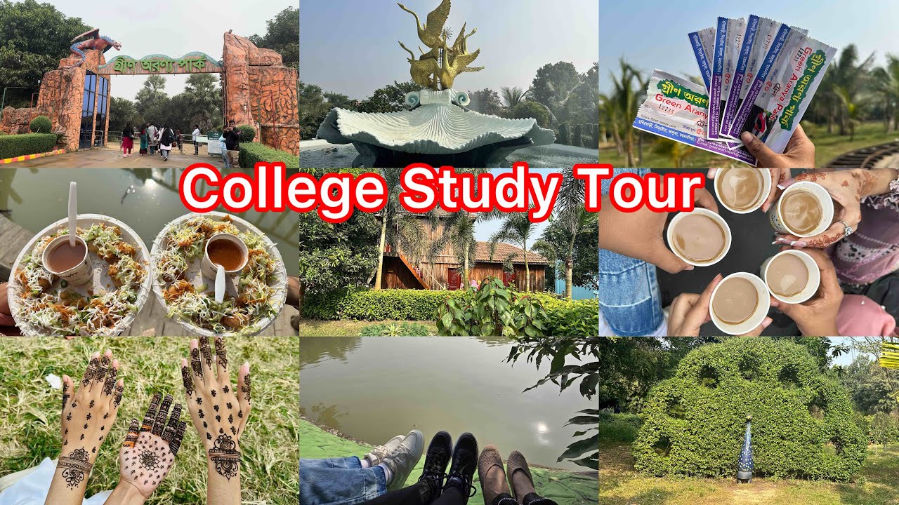 Collage Study Tour Vlog☘️ 🏕️|| #Vlog8 - YouTube
