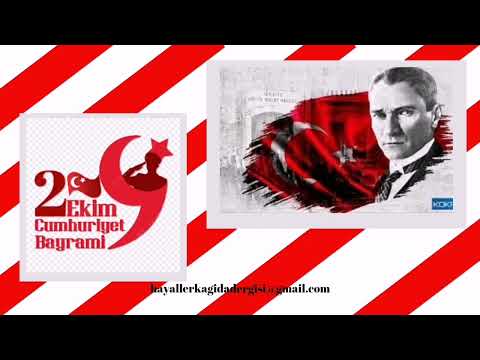29 EKİM CUMHURİYET BAYRAMI KUTLU VE MUTLU OLSUN. 🇹🇷🤍