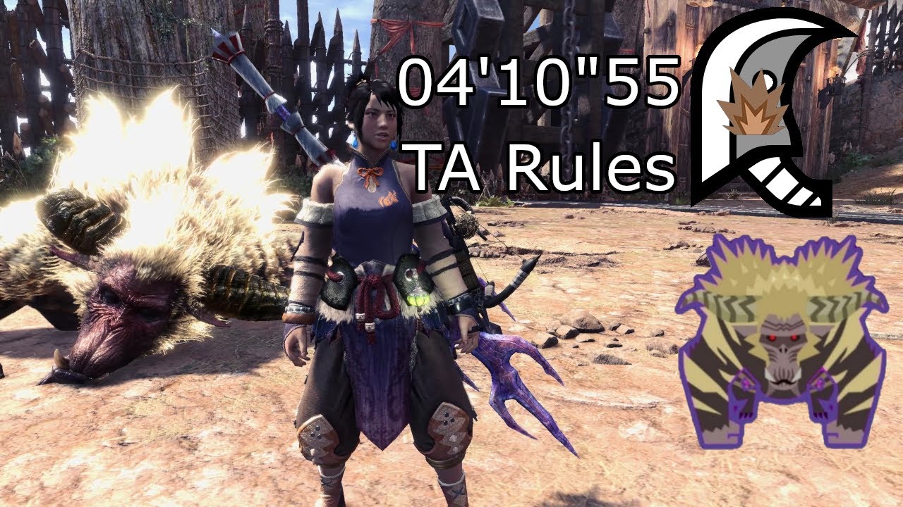 MHW:I Tempered Furious Rajang - Mew are Number One! | Great Sword [04 ...