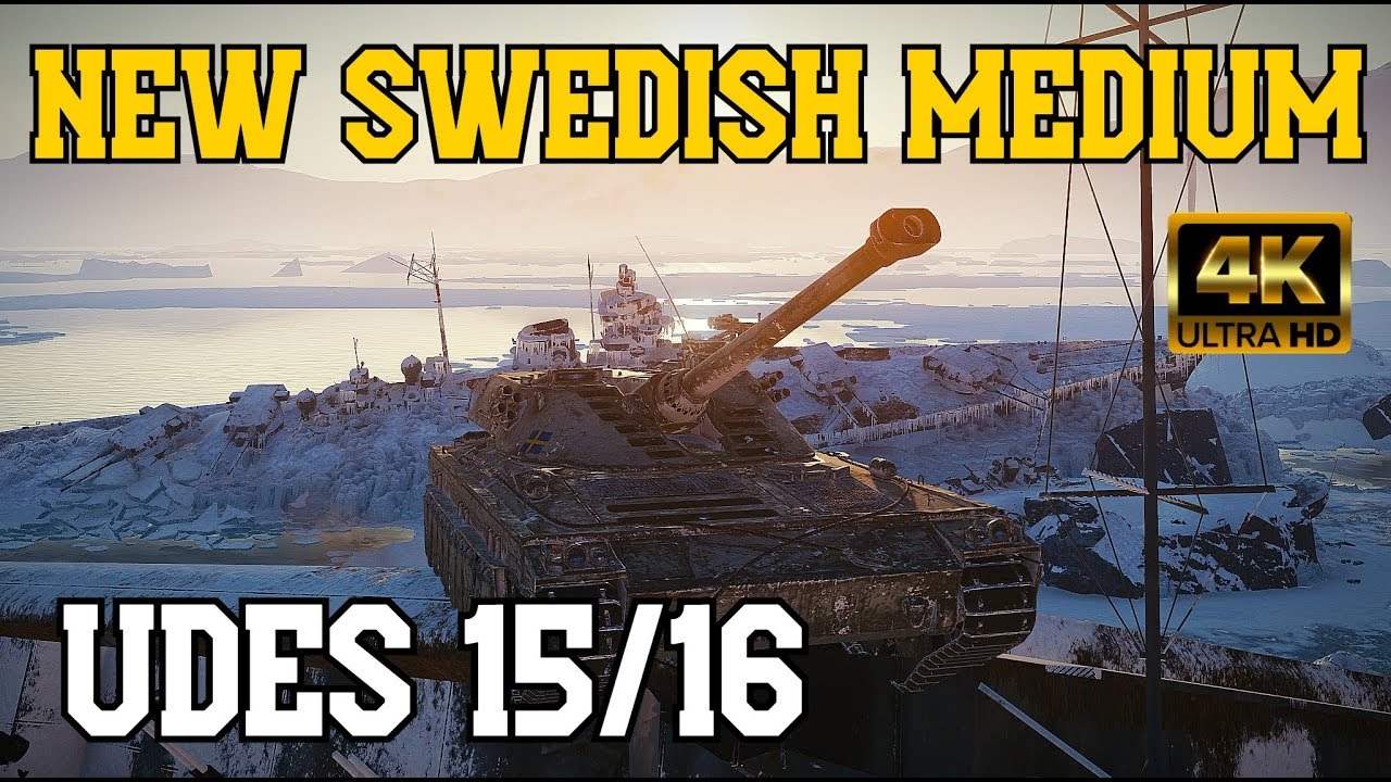 SWEDISH TANK PREVIEW // 4K World of Tanks - UDES 15/16 Tank Preview ...
