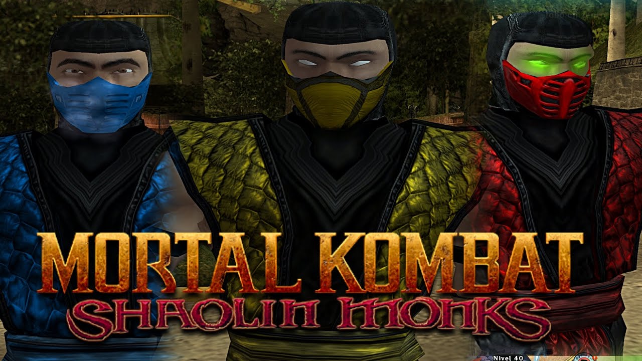 Mk11 Klassic Ninjas Skins Mods (Mod Mortal Kombat Shaolin Monks)PCsx2 ...