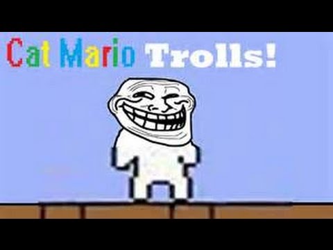 This game is such a TROLL! (Cat Mario) - YouTube