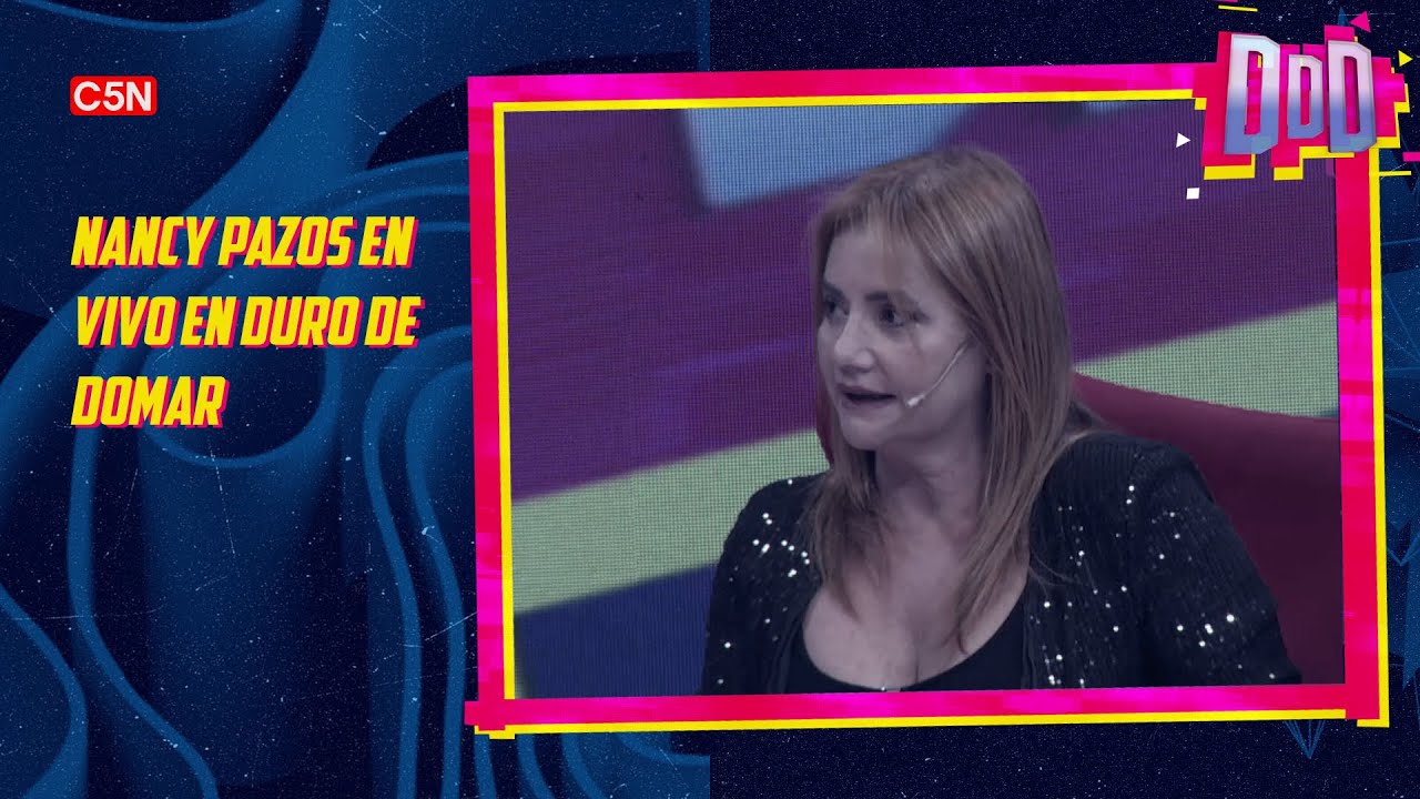 NANCY PAZOS en vivo en DURO DE DOMAR - YouTube