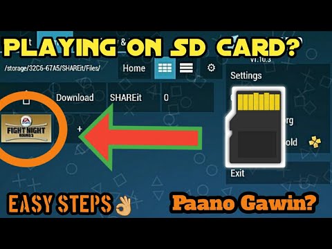 How to Play PPssPP on SD card?[Easy Steps] - YouTube