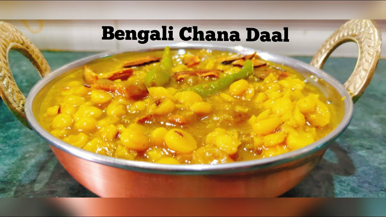 bengali mithi chana daal recipe|cholar daal recipe|Bengali dish|without ...