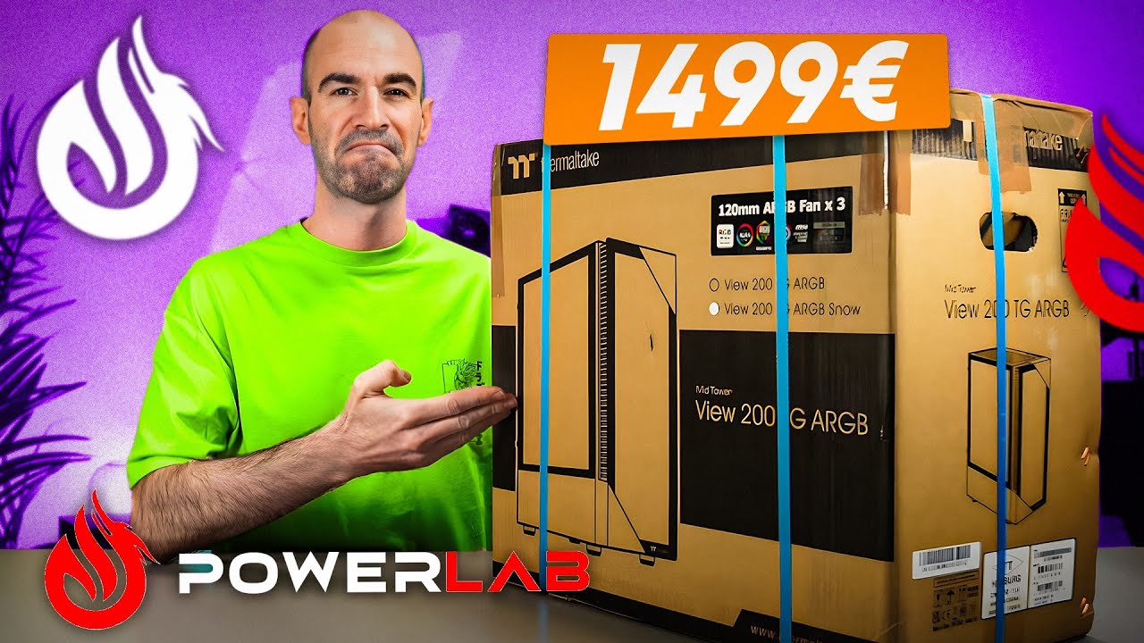 J'ai Reçu un PC Gamer PowerLab à 1500€ - YouTube