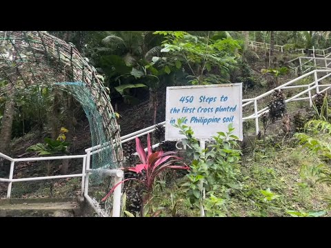 450 Steps to the First Cross planted in Philippine soil at Limasawa ...