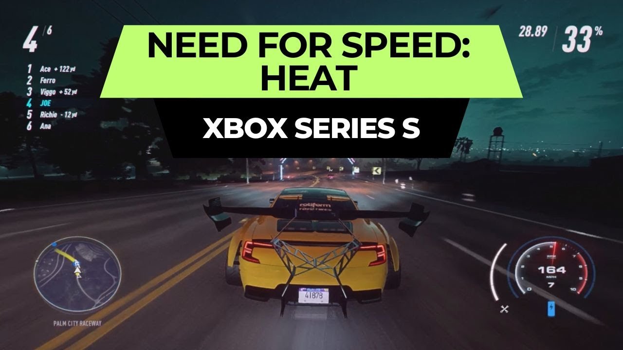Need for Speed Heat Xbox Series S Gameplay 1080p External Storage - YouTube