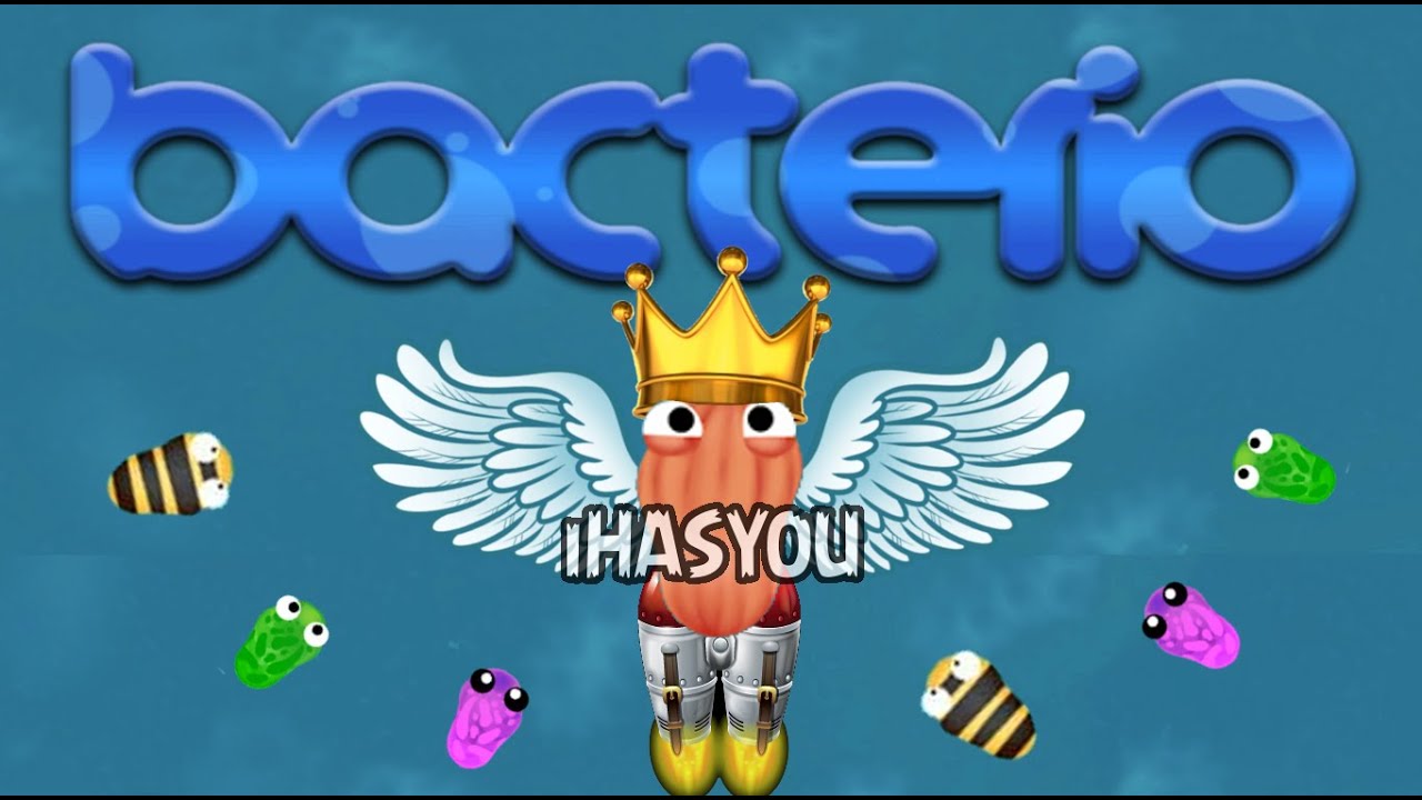 BACTERIO - WORLD RECORD 99K!! // NEW .IO GAME - iHASYOU - YouTube