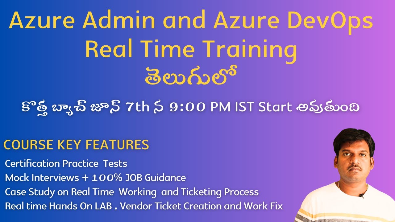 Azure DevOps New Batch Starting on June 7th | Azure Admin Real Time Training | +91 9966231191 ...