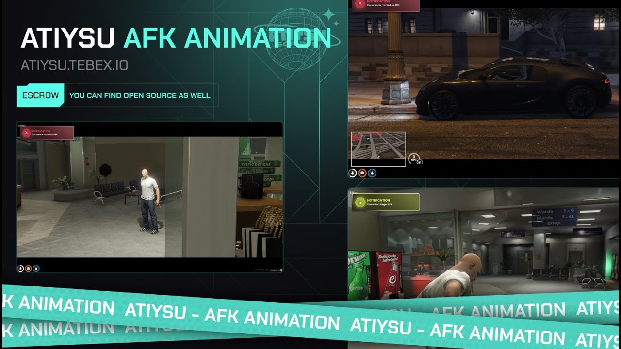 FiveM AFK Animation Script - Make Your Server Cooler! | Aty Scripts ...