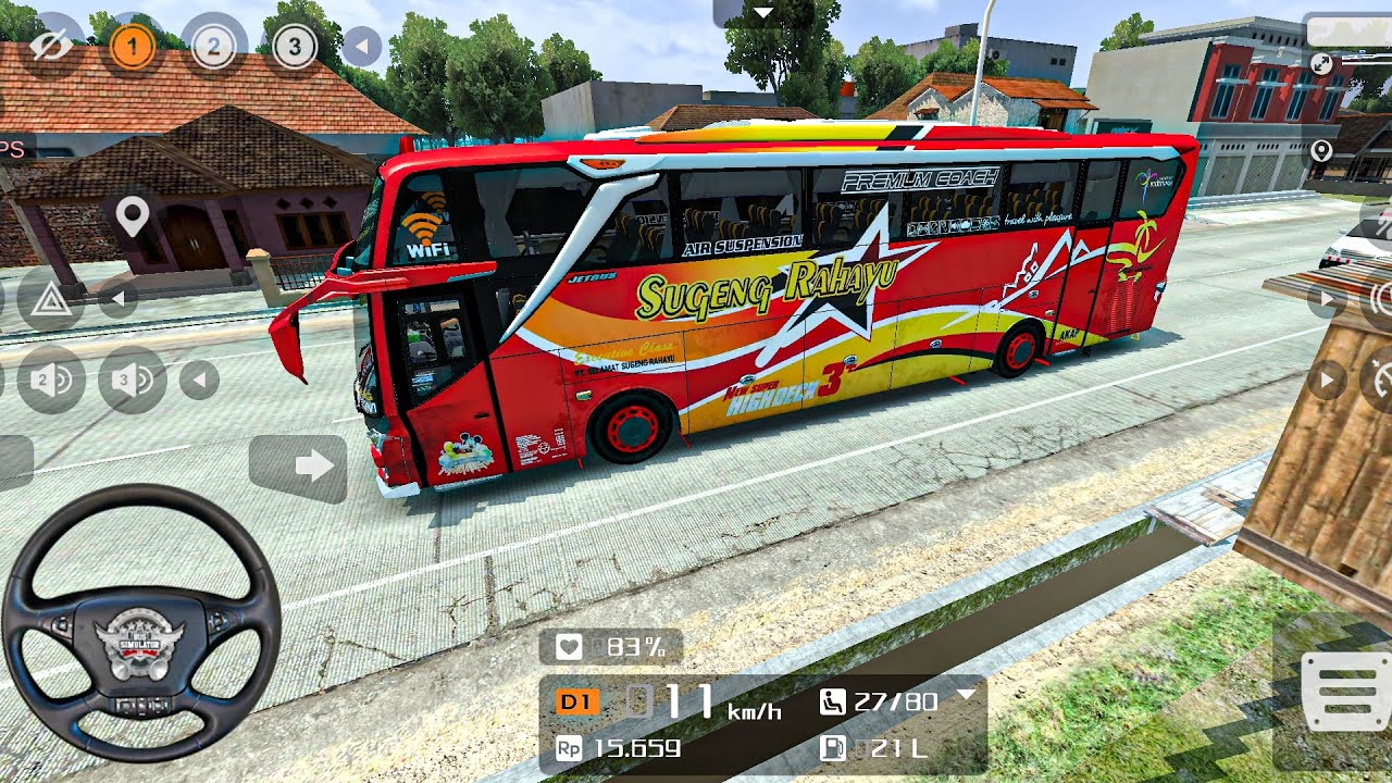 JETBUS 3 Shd Sugeng Rahayu ! Bus Simulator Indonesia ! Bus Games ...