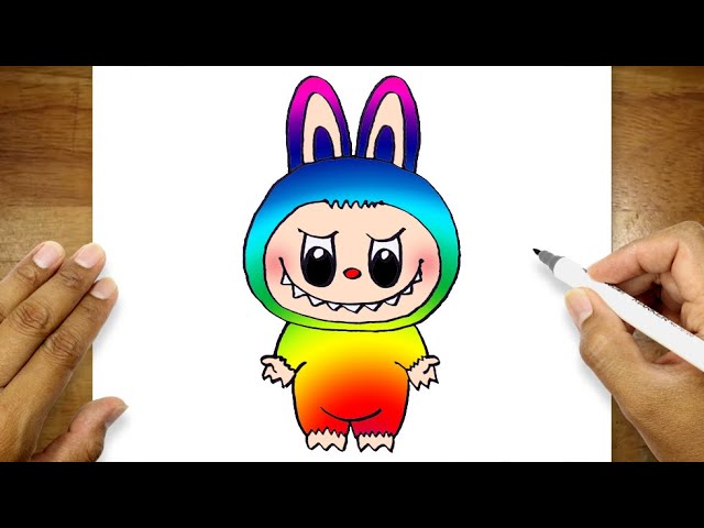 How To Draw Labubu Blind Box | Labubu Pictures - Videos For Kids