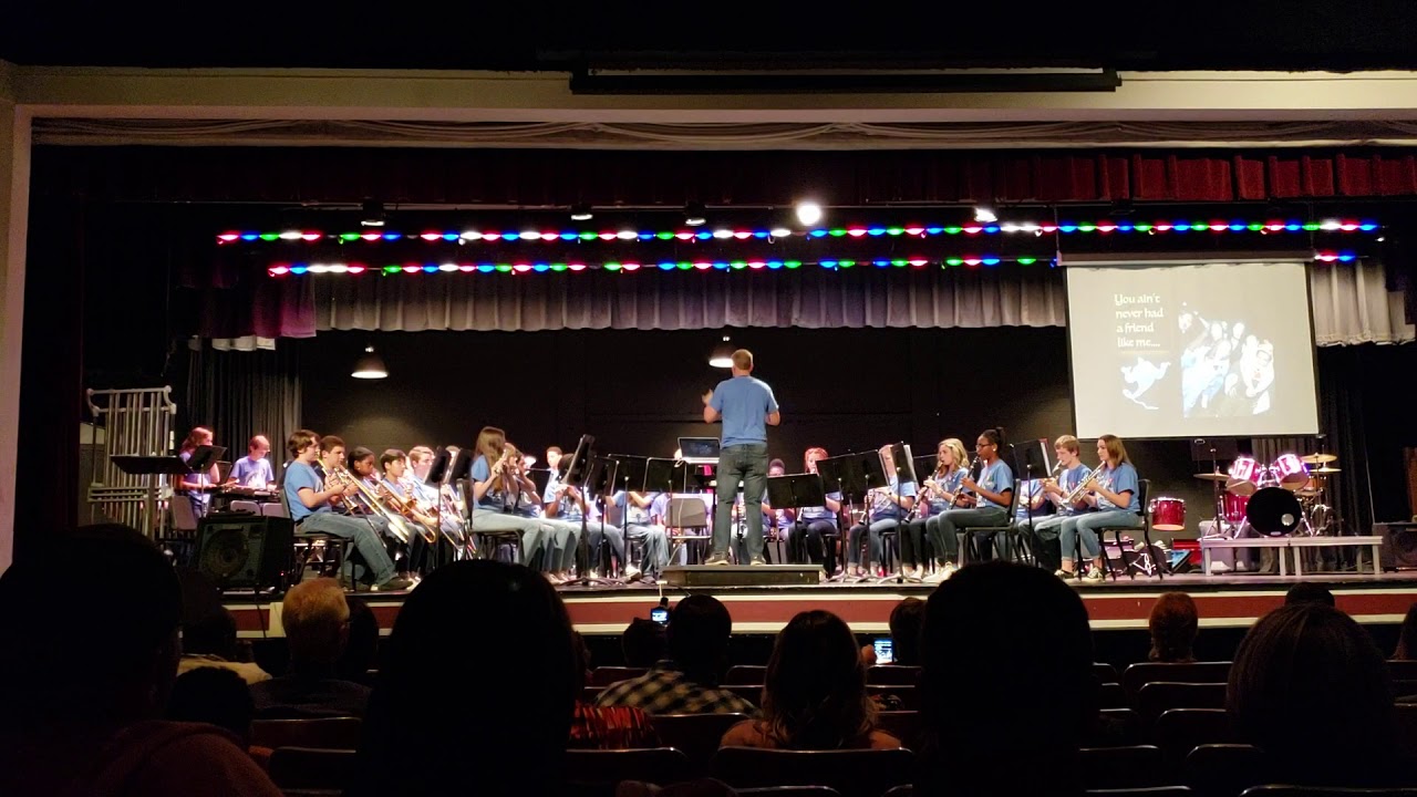 ACMS Advanced Band Spring concert Disney 2018 Aladdin Mix - YouTube