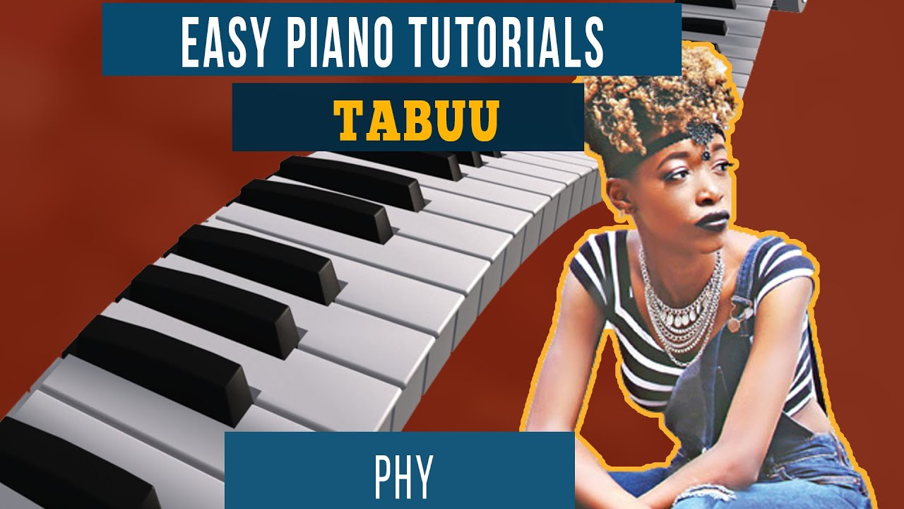 PHY - TABOO [TAABU] (how to play on piano keyboard lesson tutorial ...