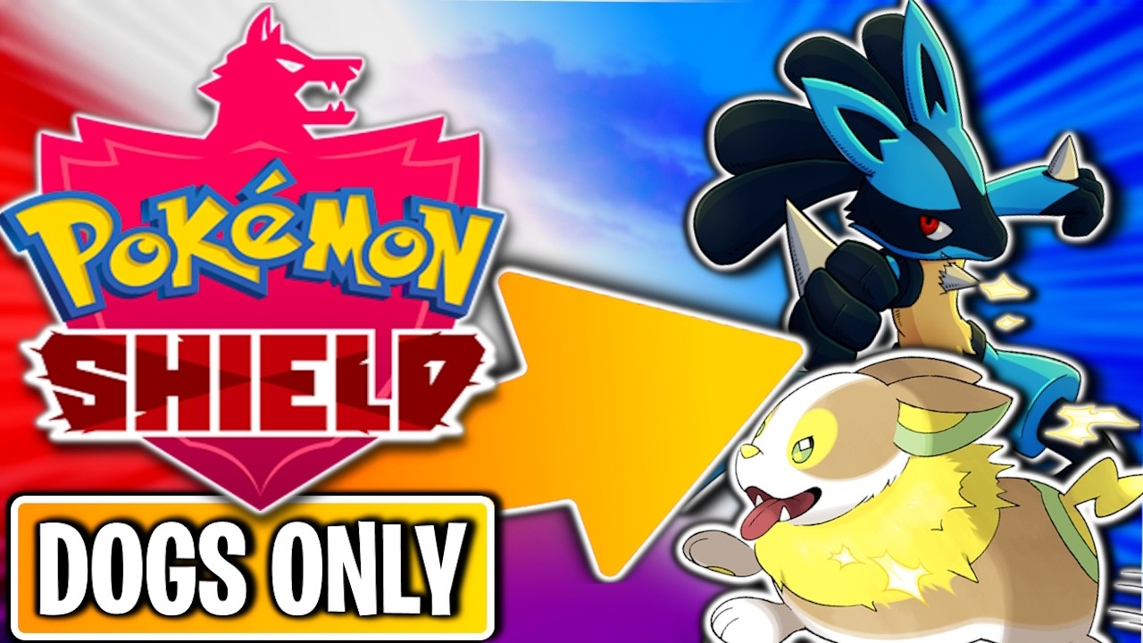 Can you beat Pokémon Sword and Shield using ONLY DOG POKEMON? - YouTube