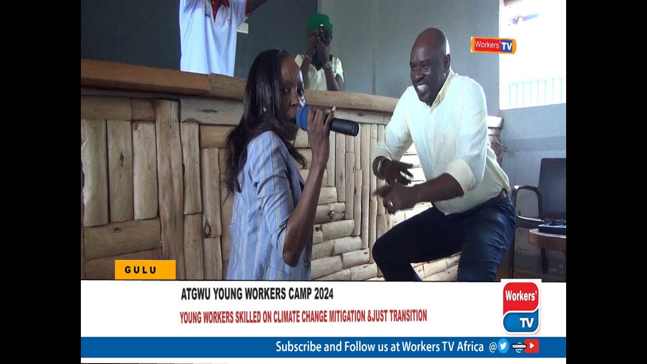 ATGWU young workers camp 2024, Young workers share experience on skills ...