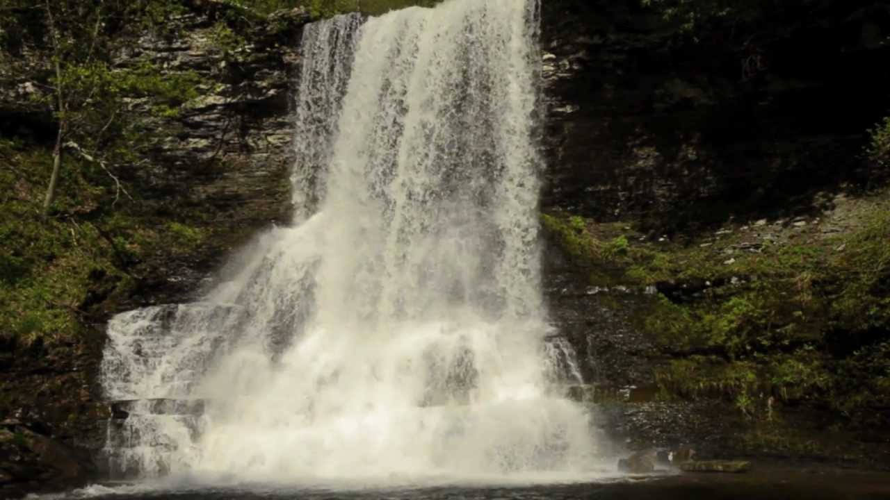 Cascade Falls - Giles County Virginia - YouTube