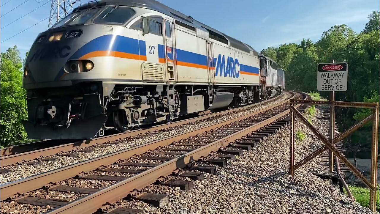 Marc “NJT” 4145 Trailing @ Thomas Viaduct - YouTube