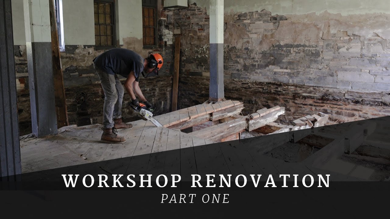 Factory Workshop Renovation Part 1 - YouTube