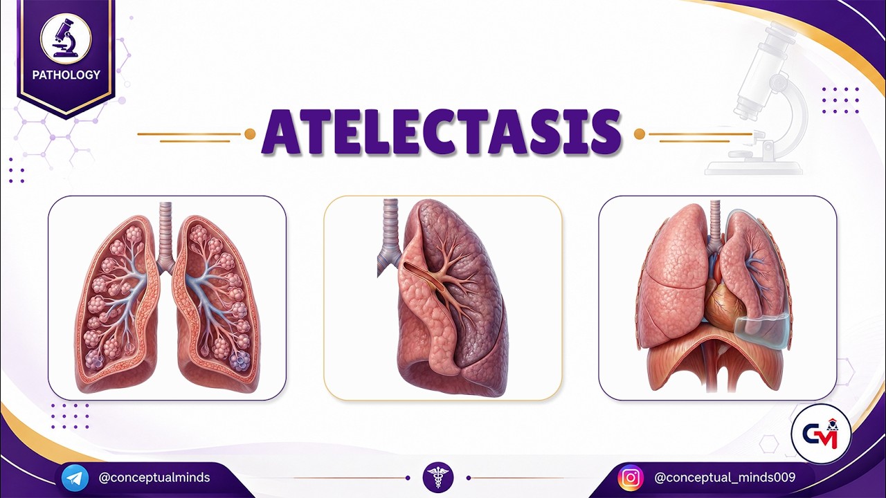 Atelectasis 🫁 Lung Collapse Mechanisms & Clinical Pathology | Master ...