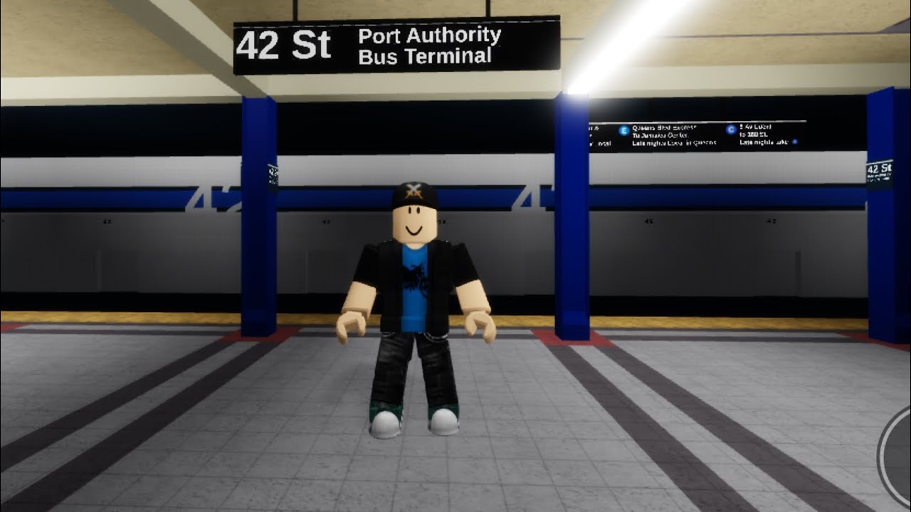 MTA (ROBLOX): 42nd Street Port Authority Bus Terminal (A, C, E, N, Q, R ...