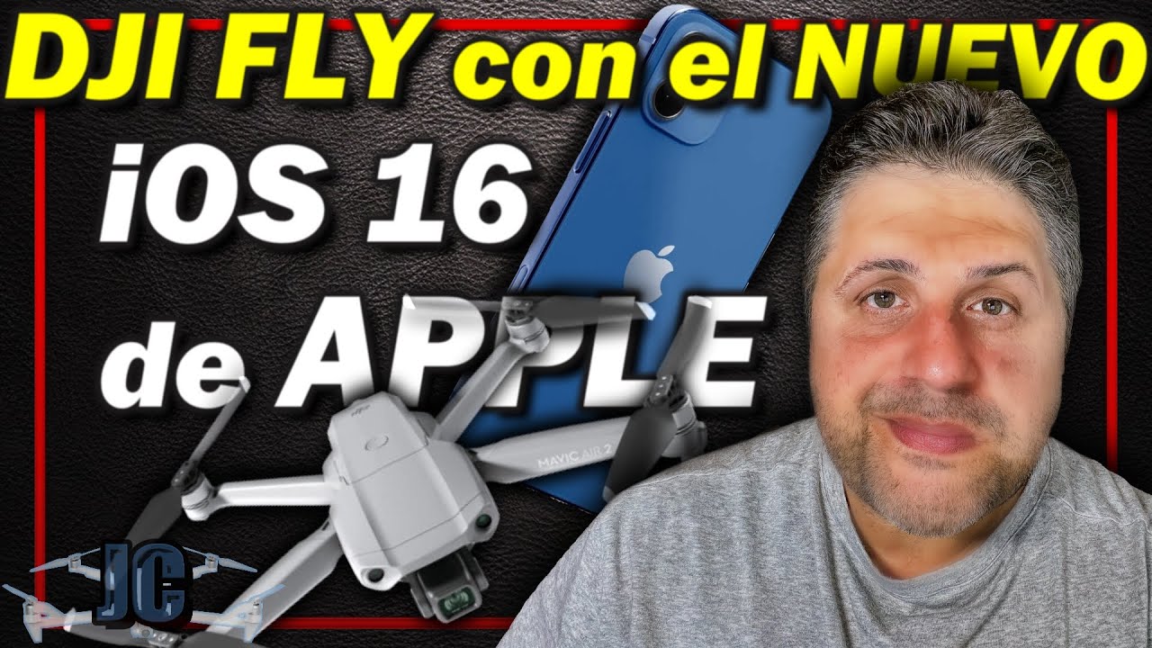 📱 DJI con iOS 16 | App DJI FLY en el NUEVO iOS 16 dispositivos APPLE 📱 ...