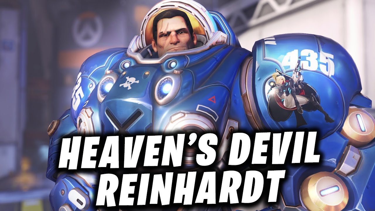 Heaven's Devil Reinhardt Shop Skin | Overwatch 2 Season 8 - YouTube