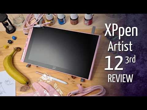 Going mobile with the XPpen Artist 12 3rd! Full review