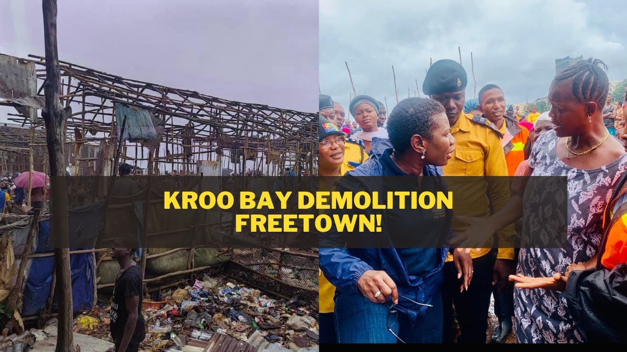 Kroo Bay Demolition by Freetown City Council | Sierra Leone - YouTube