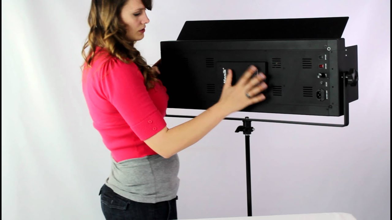 Cowboystudio,Preium 1200 Led Light panel, with Case option - YouTube