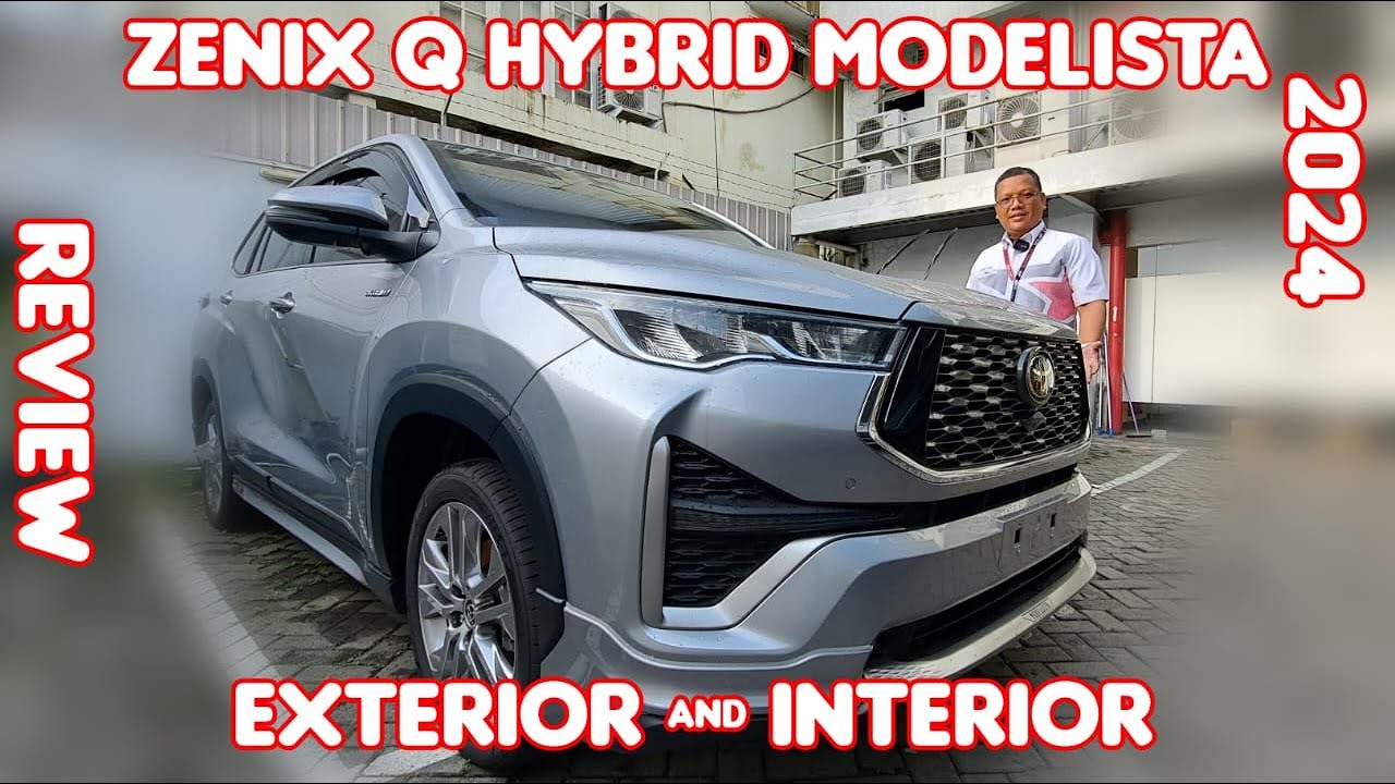 Fitur Paling Kekinian Pada Innova Zenix Q Hybrid Modelista Silver M ...