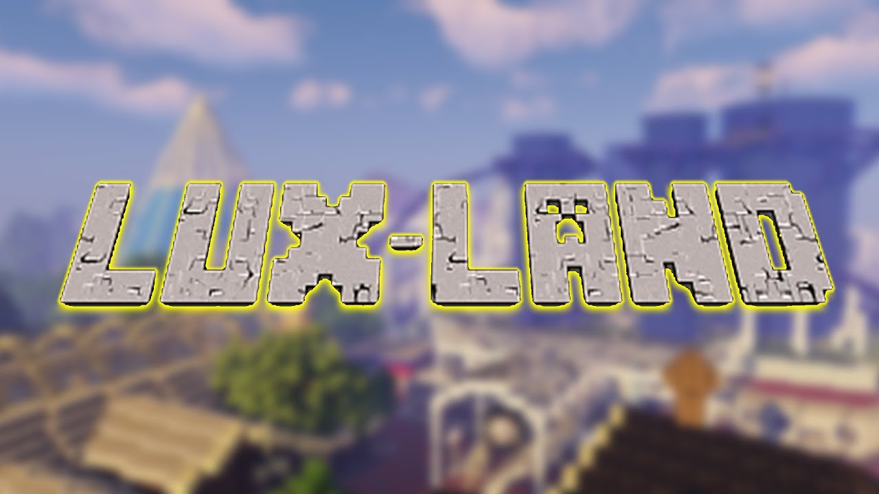 Minecraft - Mon parc d attraction : Le LUX land - YouTube