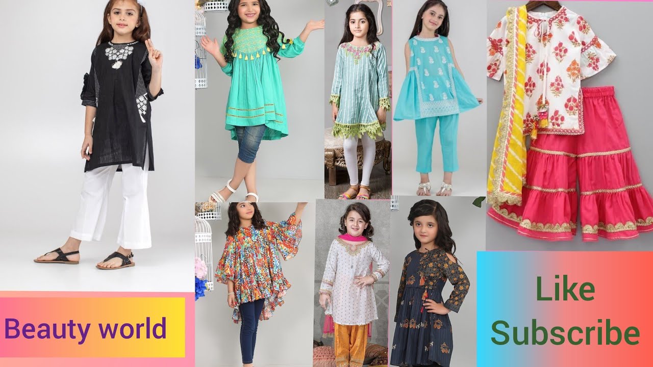 100+ Latest Beautiful Kid's Outfits Summer Collection 2019/Kids Fashion ...