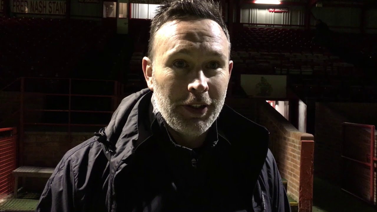 FA Trophy Post-Match Interview with Mark Bower - YouTube