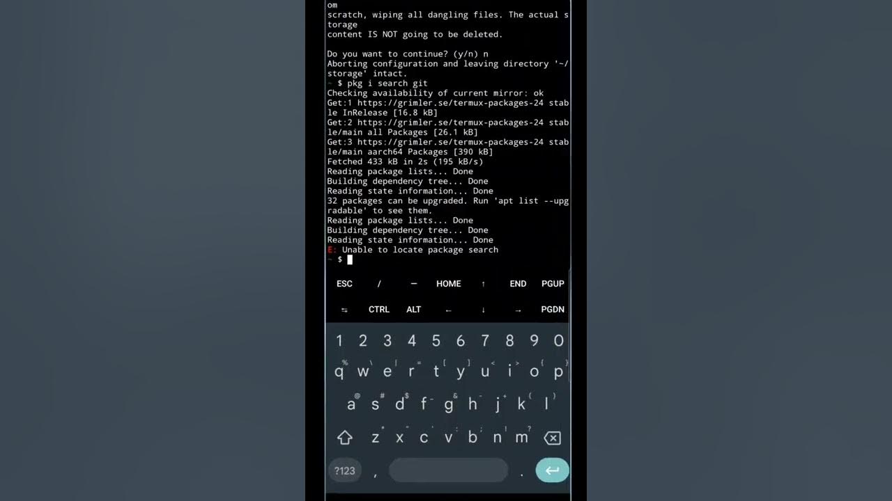 Coding on Android: Basic Termux Setup and BASH Basics - YouTube