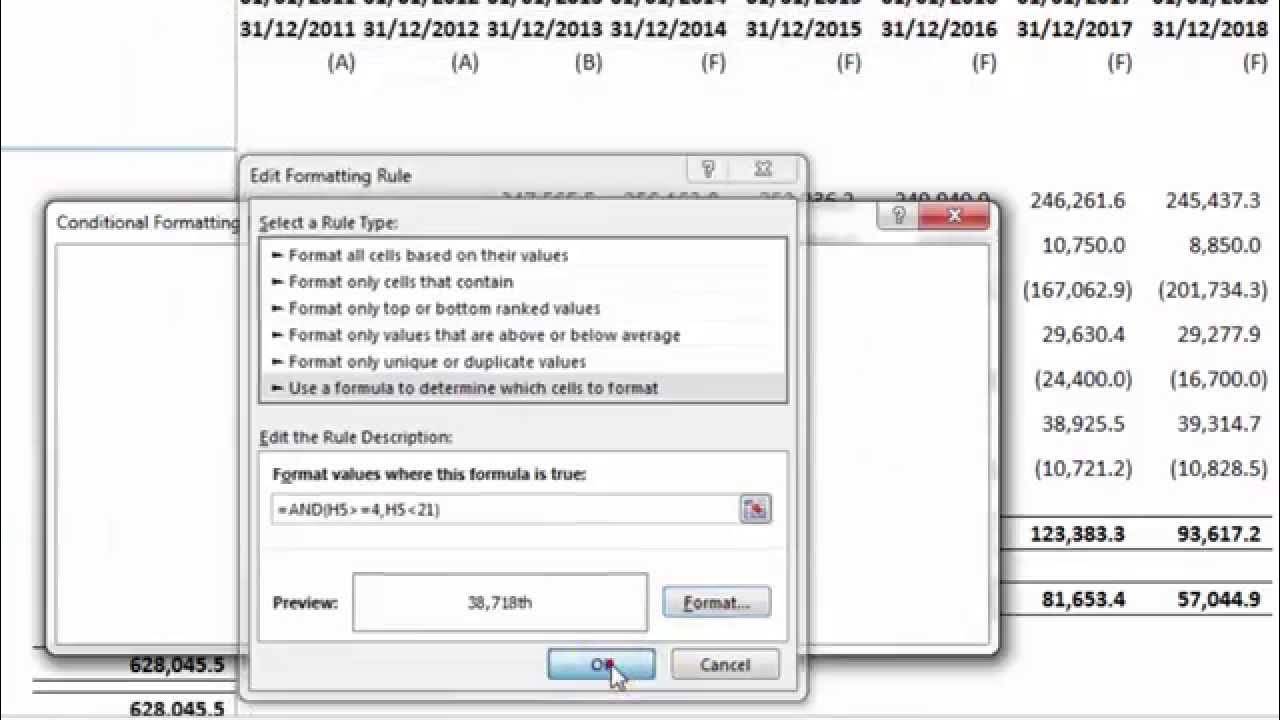 How to create ordinal numbers using Conditional Formatting in Excel (UPDATED) - YouTube