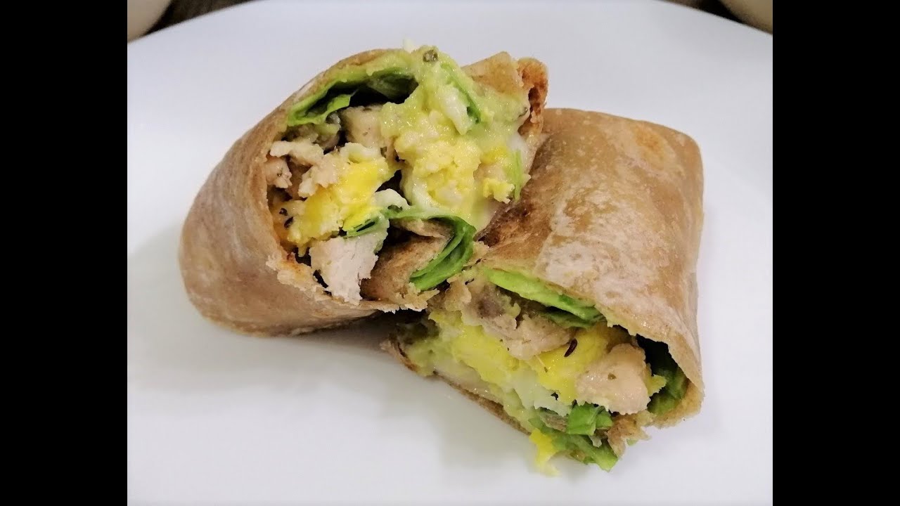 Resipi Wrap Ayam dengan Guacamole - YouTube