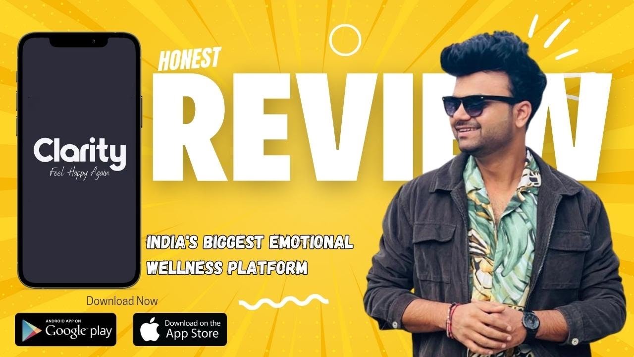 Clarity App - Review - How to become mentally happy with Clarity | Azeem Khan Here - YouTube
