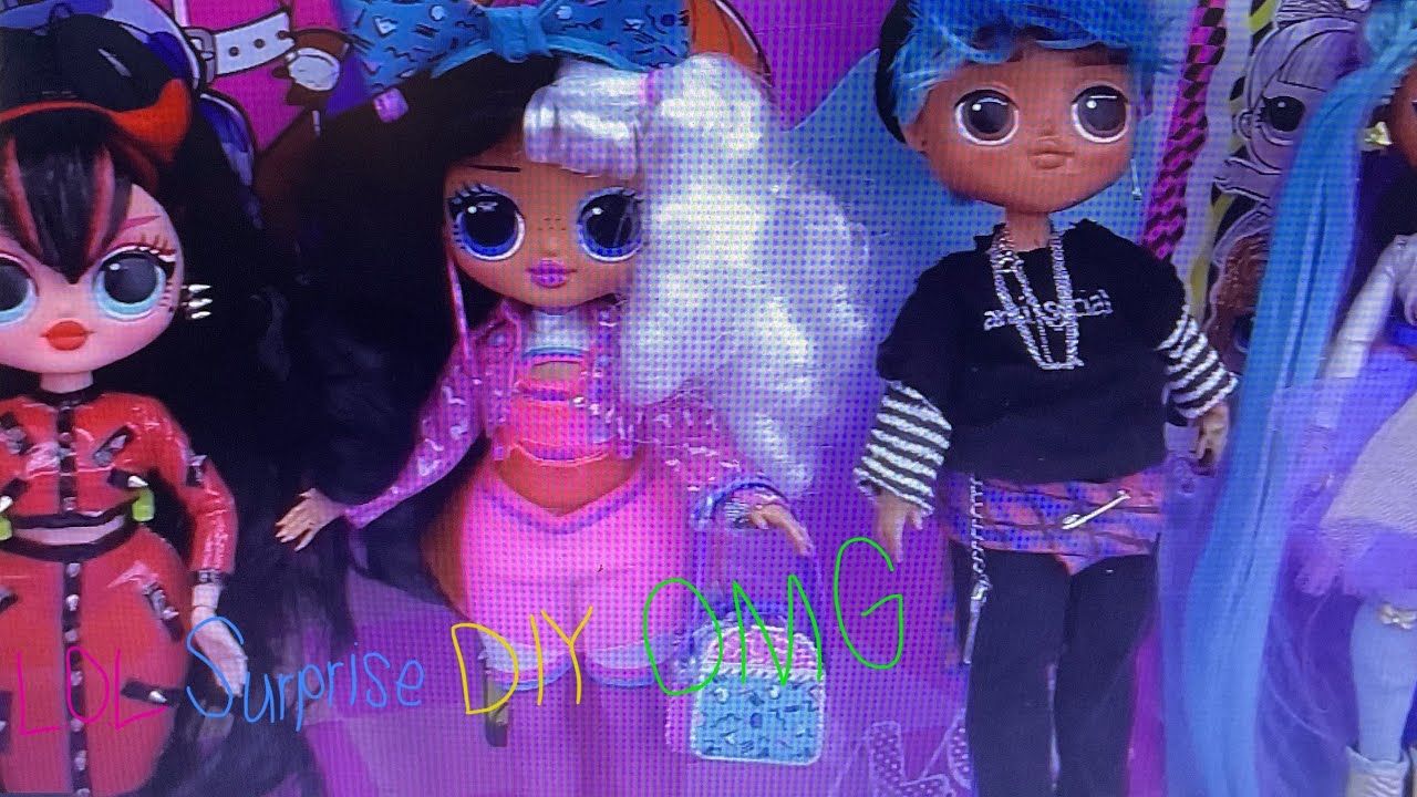 L.O.L Surprise OMG DIY Full Collection Cupcake Squad Big Sister Sugar ...