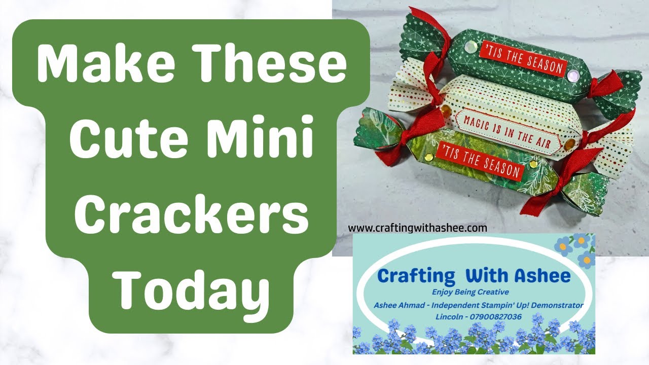 Cracker & Treat Box Die - Mini Crackers - Christmas to Remember ...