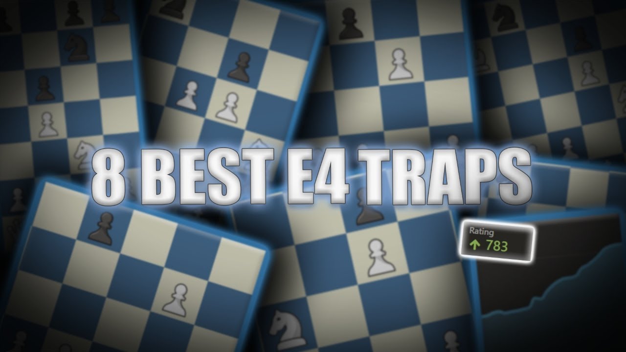 Best Chess Traps In Most Common e4 Openings! - YouTube