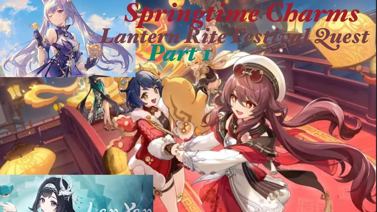 NOSTALGIA IN LIYUE! | Springtime Charms | Part 1 | ( Genshin Impact ...