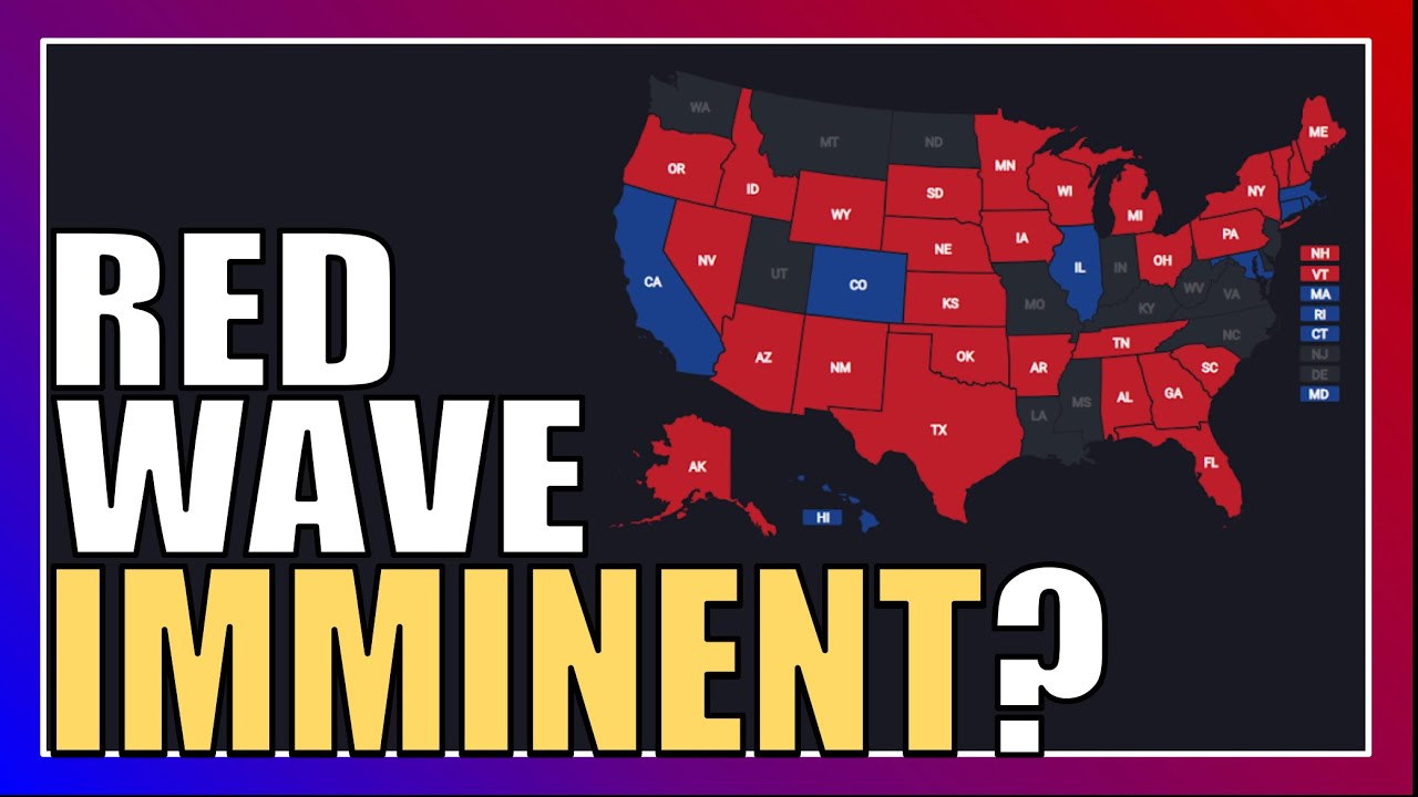 RED WAVE IMMINENT? Official 2022 Governor Elections Predictions ...