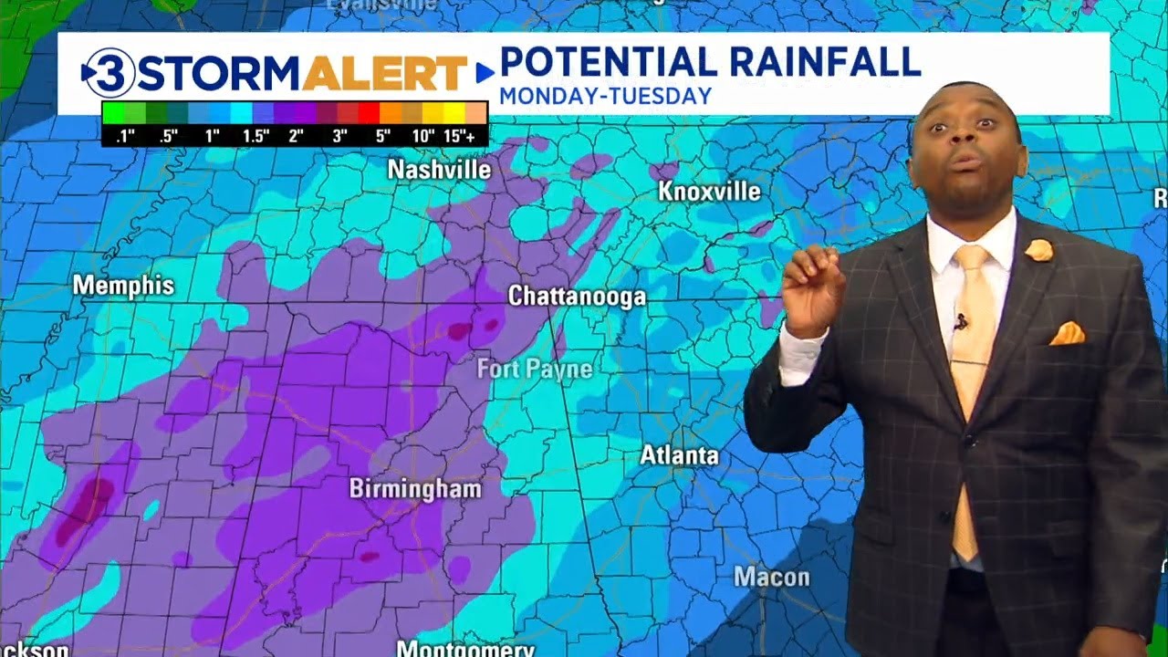 Cedric Haynes' Saturday morning weather. - YouTube