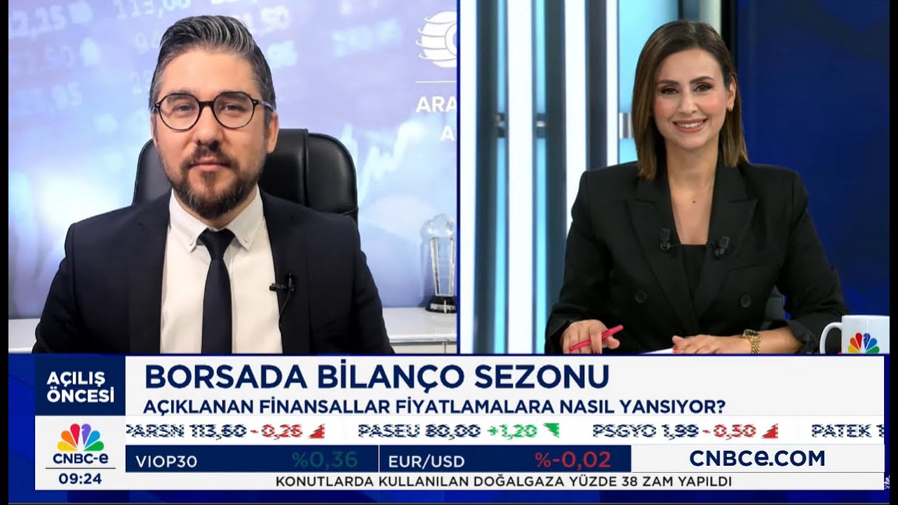 1 Ağustos 2024 - CNBC-e / Piyasalarda Son Durum (Fed, SP500, Yurt içi ...